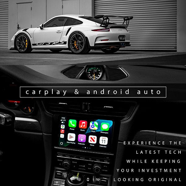 Wireless Apple CarPlay Android Auto MOST Interface for Porsche 911 991 ...